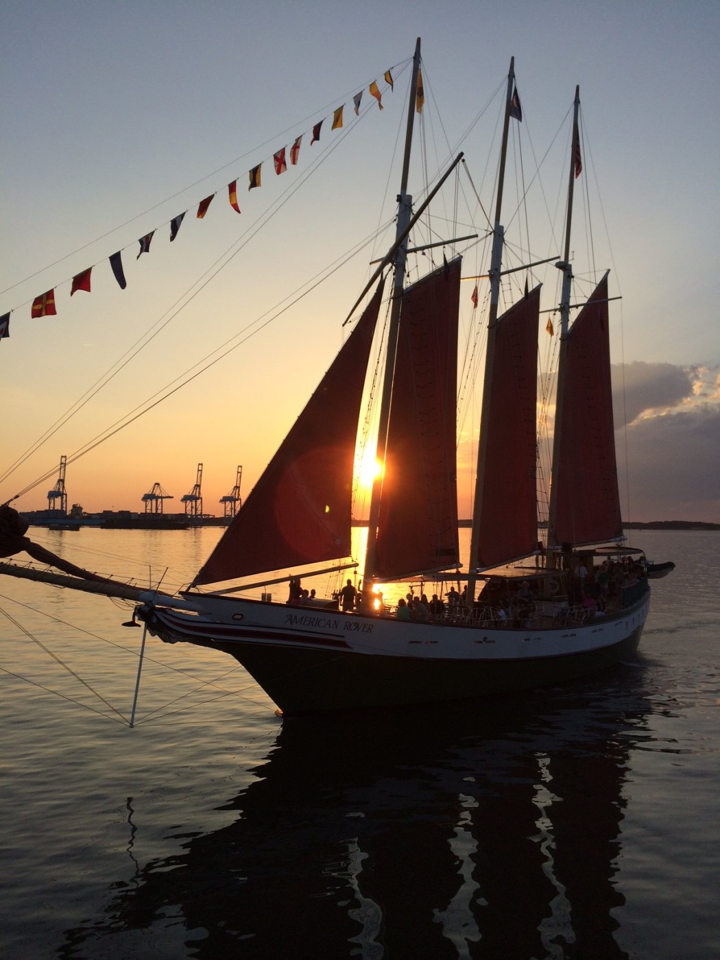 Harbor Cruises Norfolk VA | American Rover Sailing Cruises