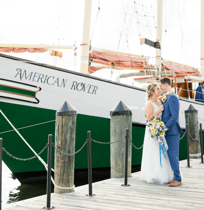 Norfolk Wedding Cruises | American Rover Sailing Cruises
